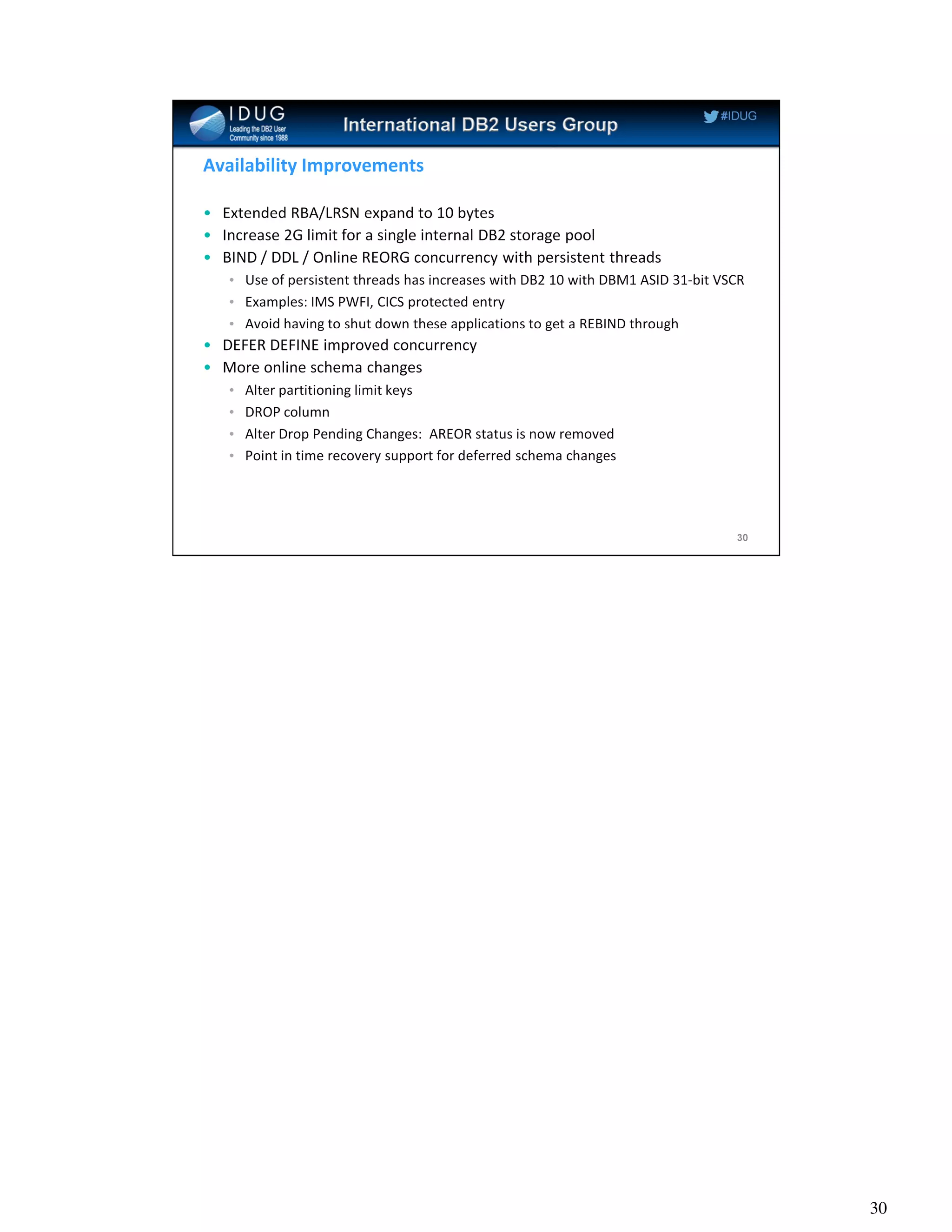 DB2 11 Technical Overview - John Campbell | PDF
