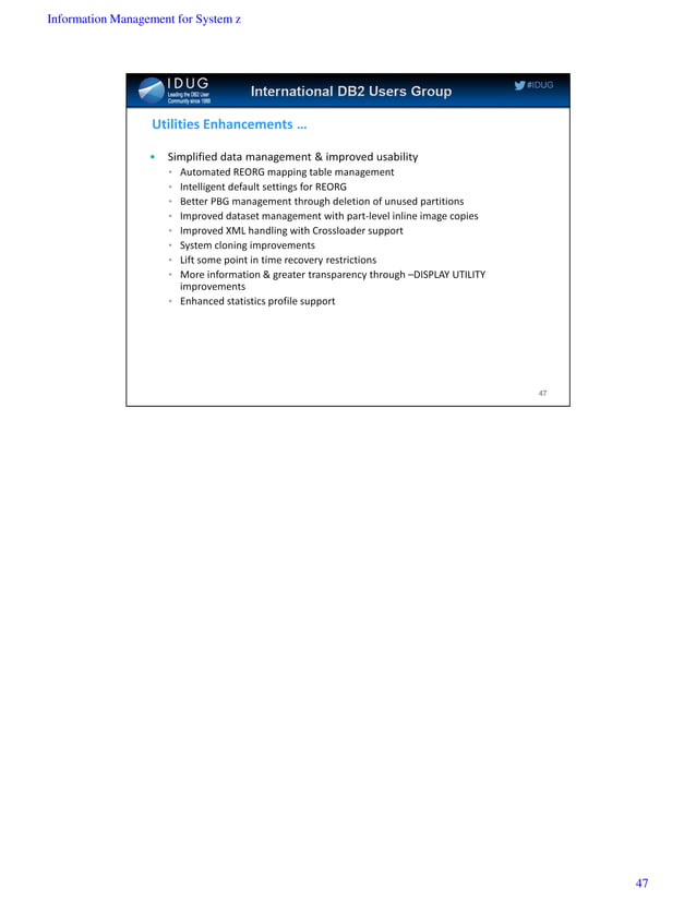 DB2 11 Technical Overview - John Campbell | PDF