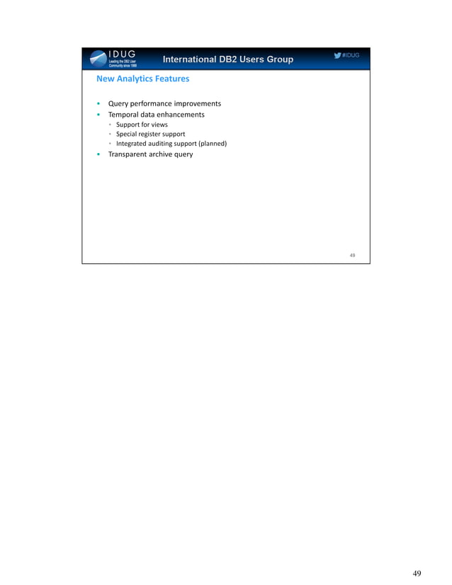 DB2 11 Technical Overview - John Campbell | PDF | Free Download