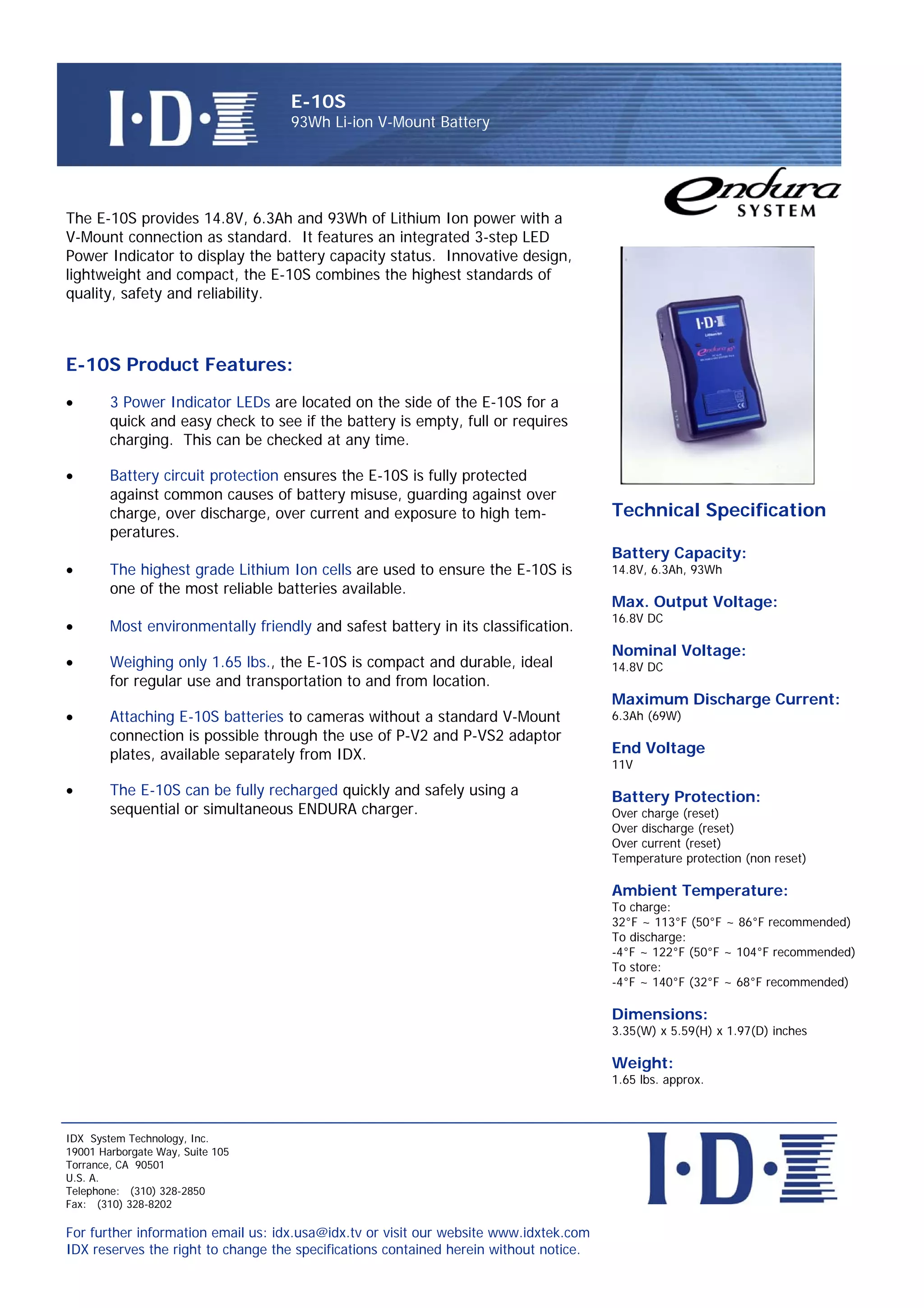 E-10S | PDF | Consumer Electronics | Technology & Computing