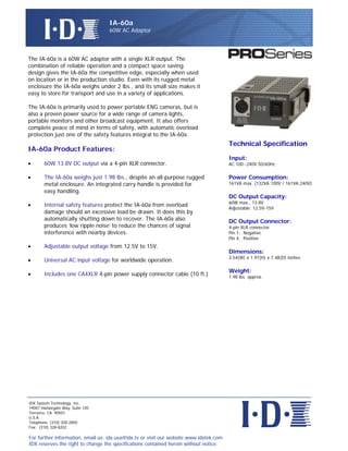 IA-60a | PDF | Radio Control | Hobbies & Interests