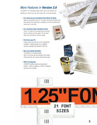 Brady Idxpert Label Printer Brochure | PDF