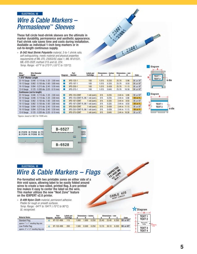 Brady Idxpert Label Printer Brochure | PDF