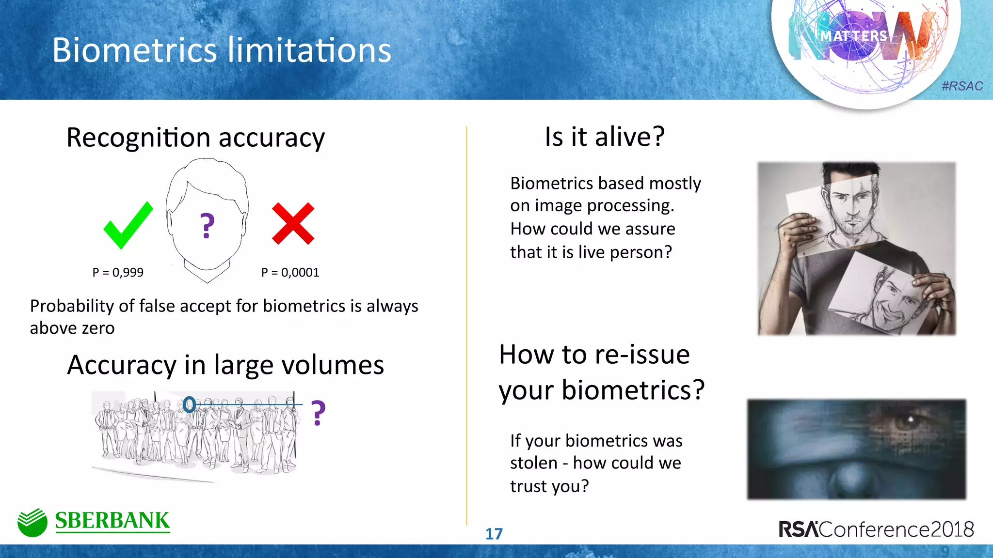 Risk-Based Approach to Deployment of Omnichannel Biometrics in Sberbank | PDF