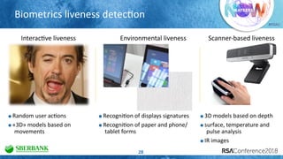 Risk-Based Approach to Deployment of Omnichannel Biometrics in Sberbank | PDF