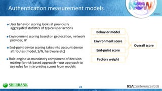 Risk-Based Approach to Deployment of Omnichannel Biometrics in Sberbank | PDF