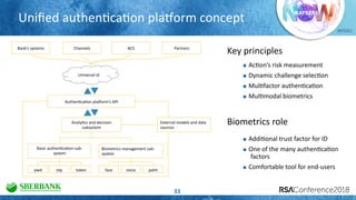 Risk-Based Approach to Deployment of Omnichannel Biometrics in Sberbank | PDF