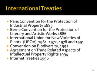 Presentation on Intellectual Property Rights | PPTX