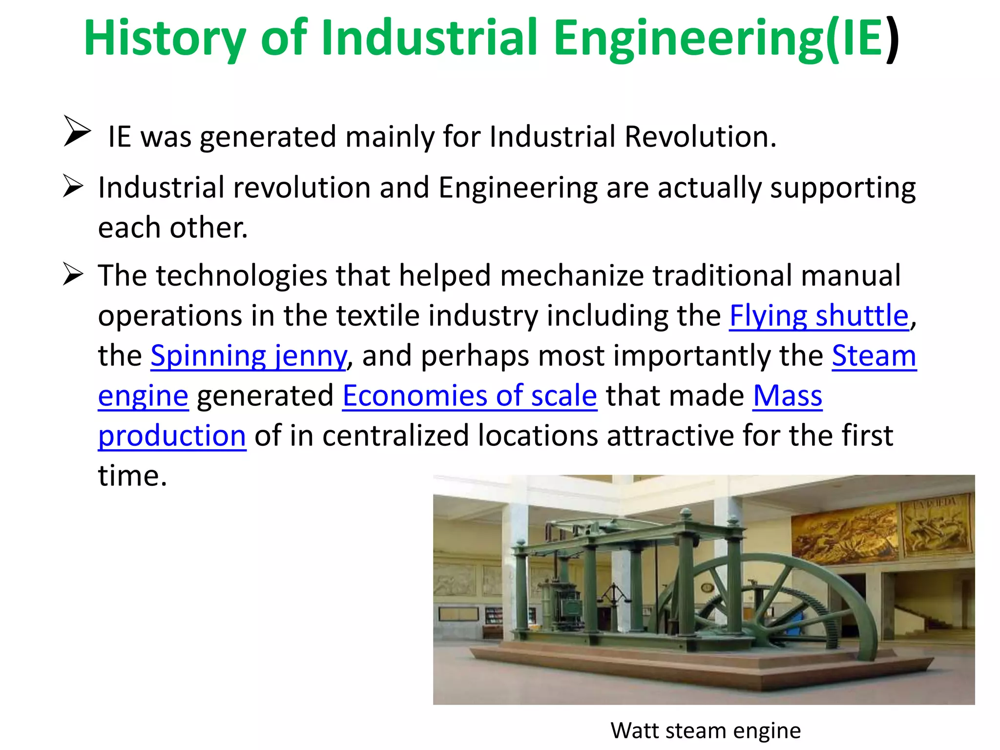 Application of Industrial Engineering on garments industry | PPTX