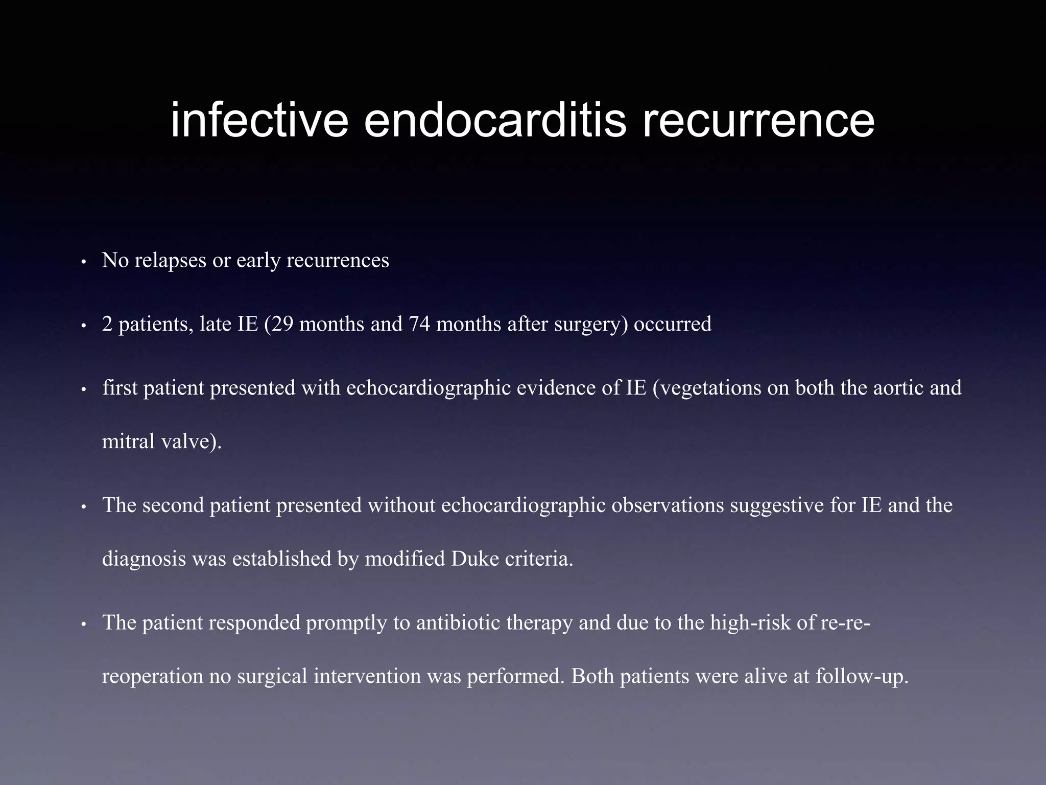 Extensive infective endocarditis of the aortic root and the aortic ...