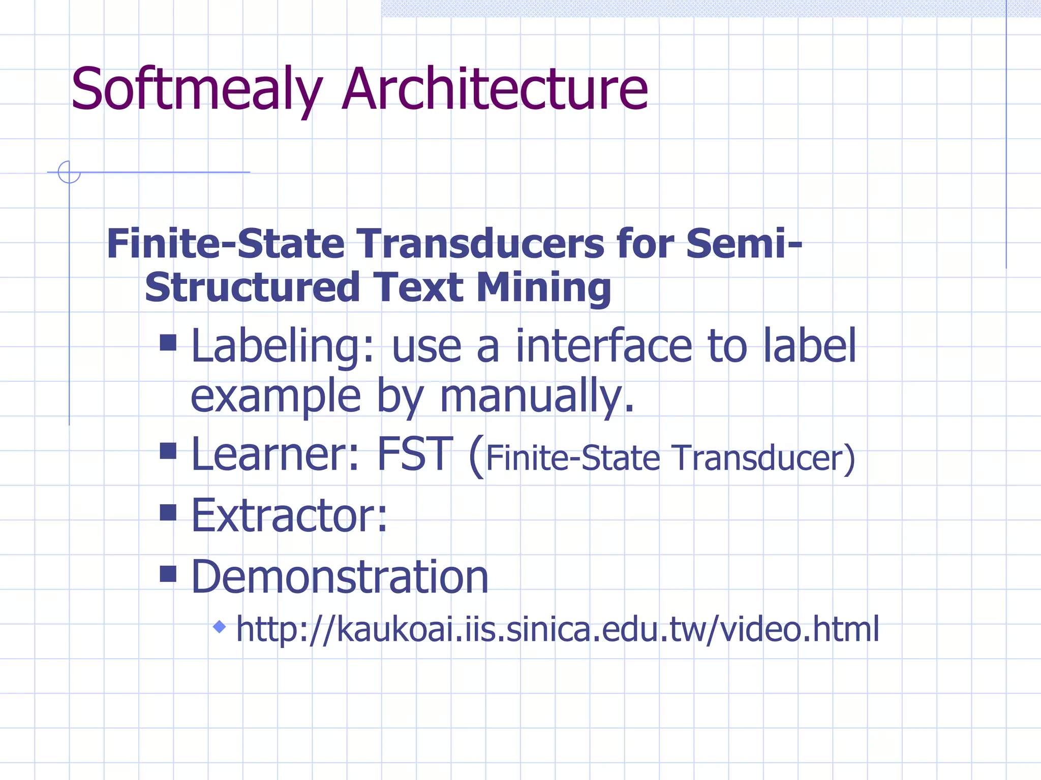 IE for Semi-structured Document: Supervised Approach | PPT