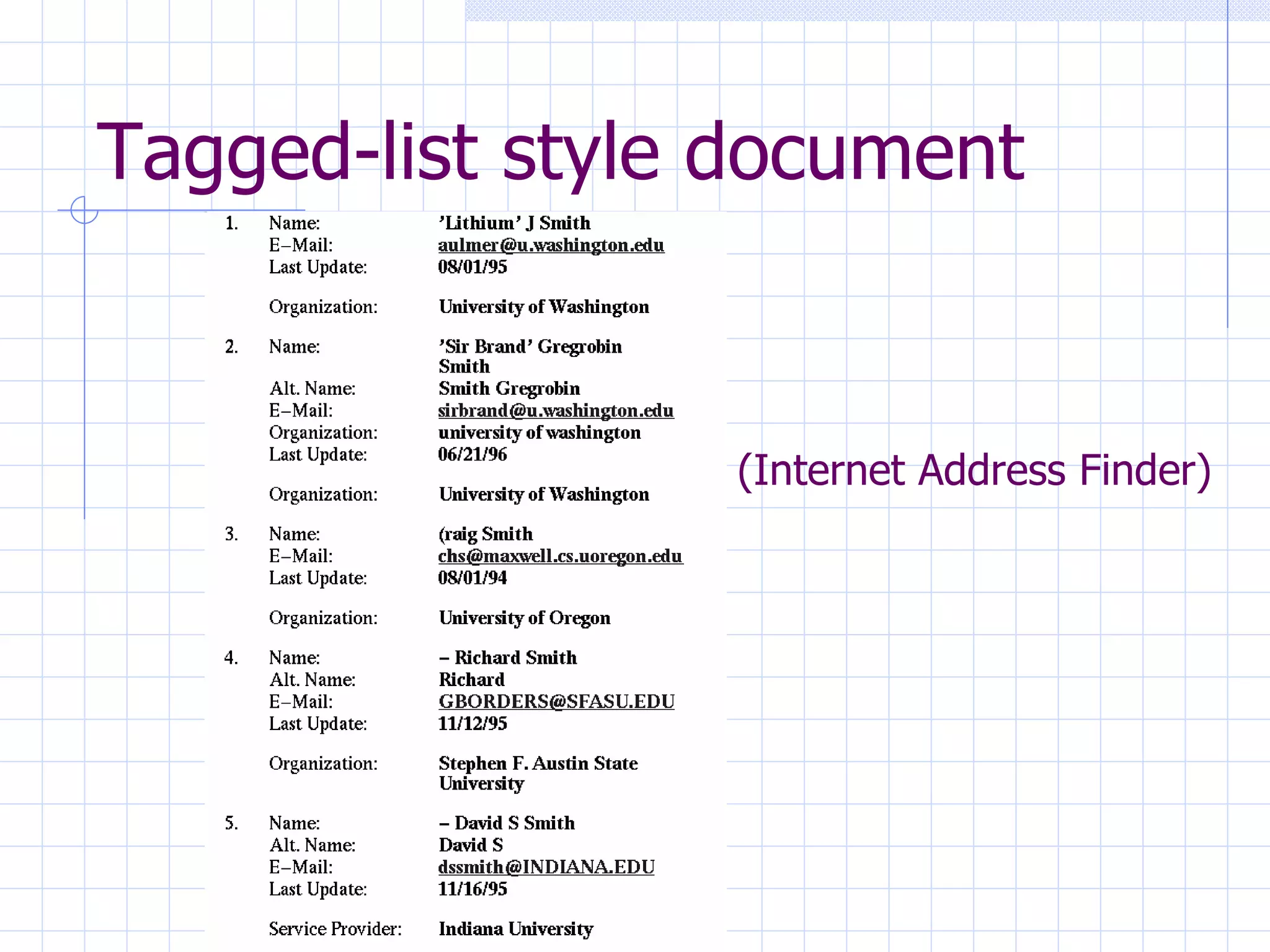 IE for Semi-structured Document: Supervised Approach | PPT