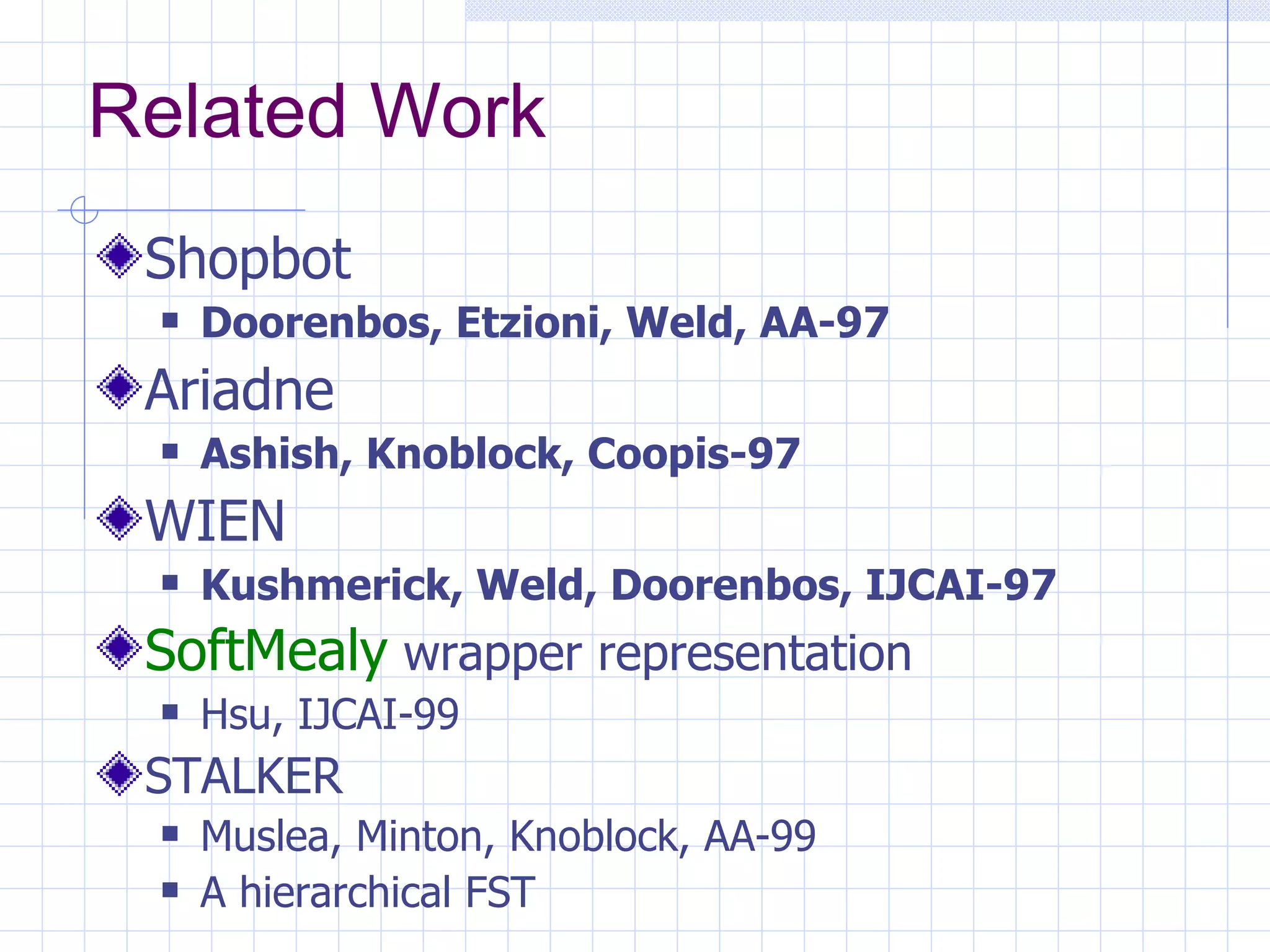 IE for Semi-structured Document: Supervised Approach | PPT