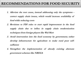 National Food Security Bill | PPTX