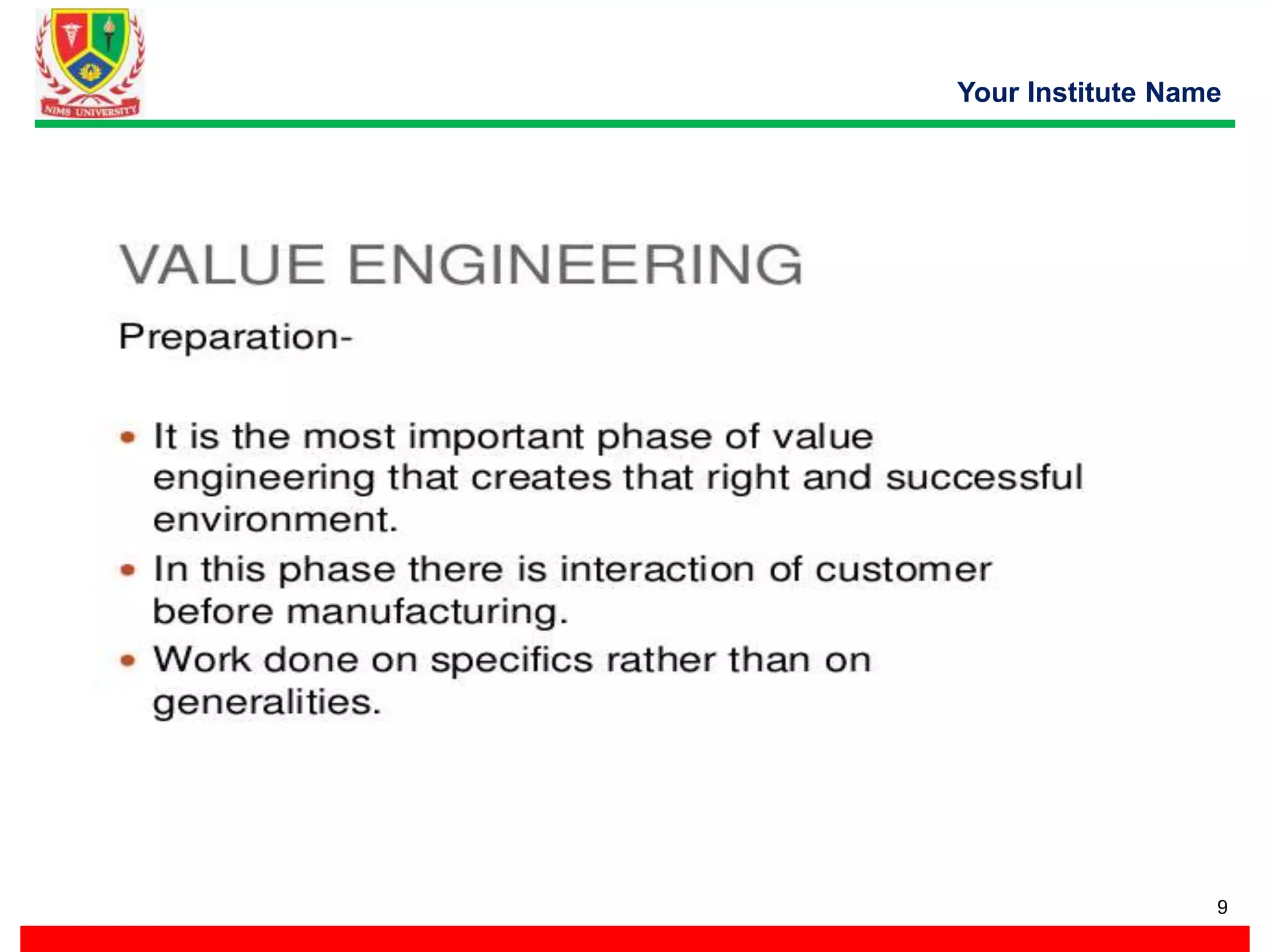 Sap Value Engineering Ppt | Value Engineering PowerPoint and Google ...
