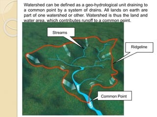 WATERSHED MANAGEMENT - INTRODUCTION | PPT