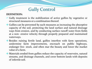 WATERSHED MANAGEMENT - PRINCIPLES OF EROSION & MANAGEMENTS | PPT