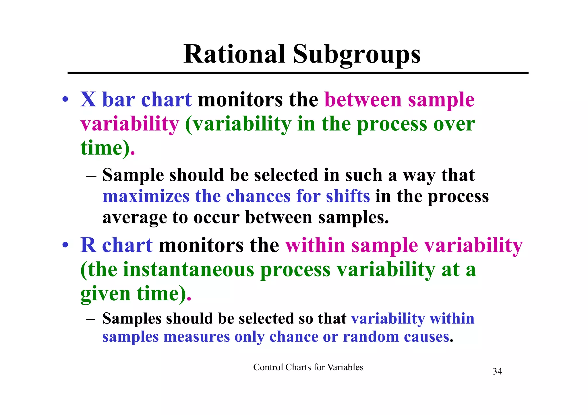 IE-002 Control Chart For Variables | PPT