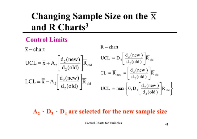 IE-002 Control Chart For Variables | PPT