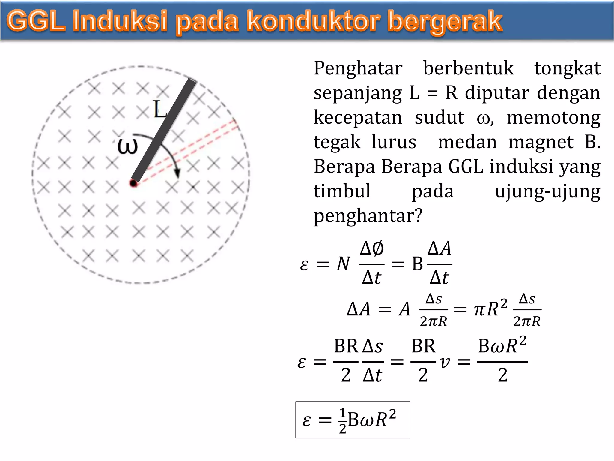 Ie01 hukum faraday-lenz | PPTX