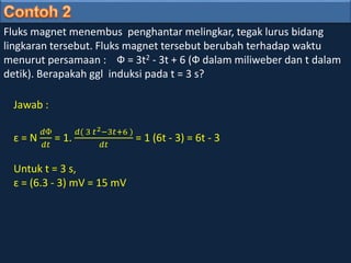 Ie01 hukum faraday-lenz | PPTX