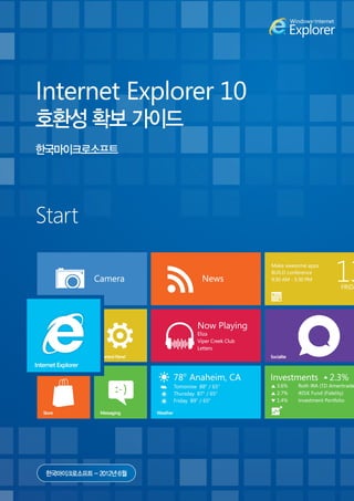 Ie10 compatibilitysecureguide final | PDF