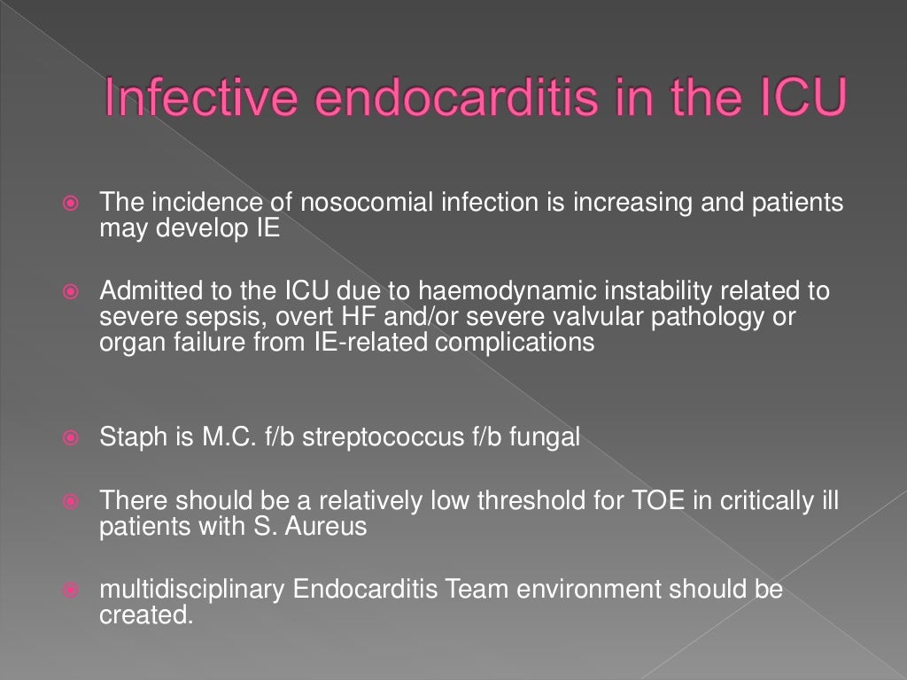 2015 ESC Guidelines on Infective Endocarditis ppt. by Dr Abhishek Rat…