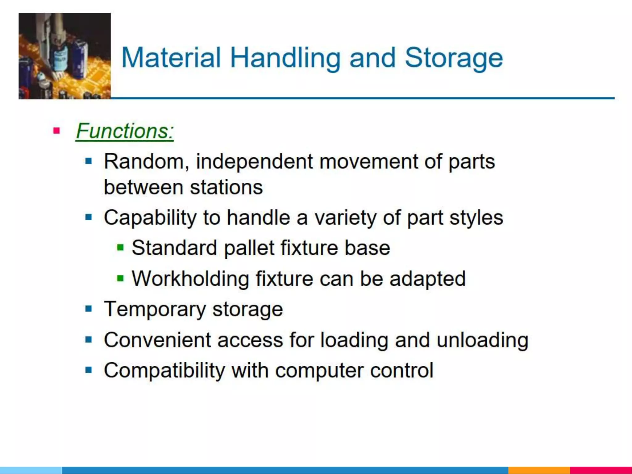 Flexible Manufacturing System | PPT