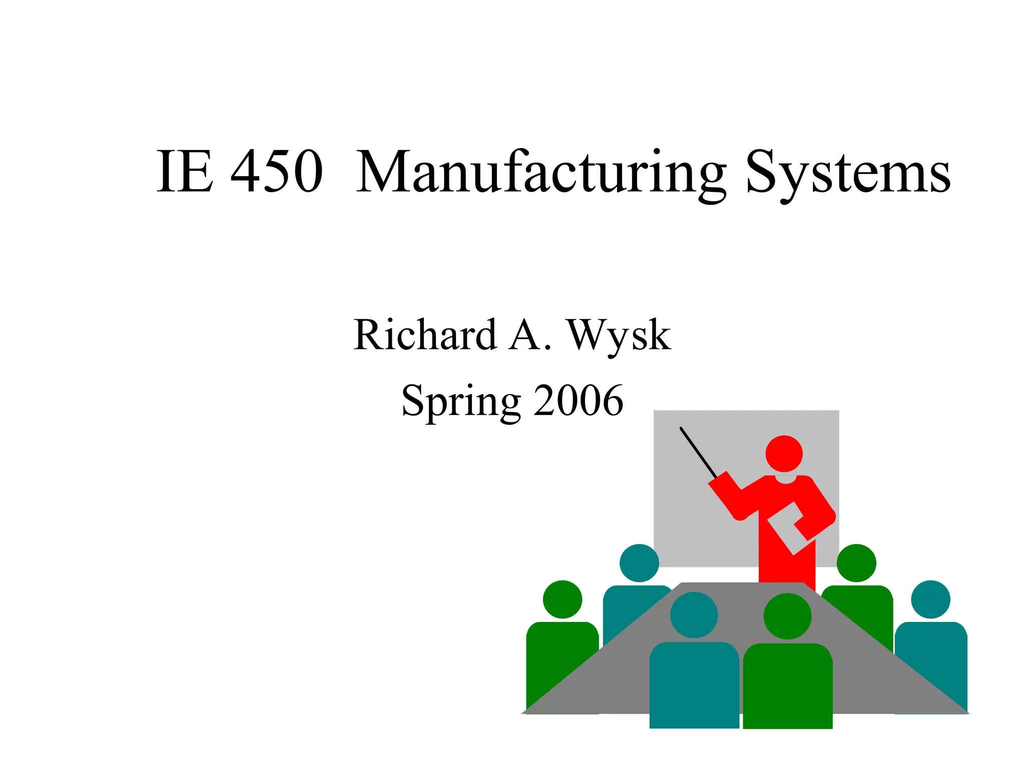 introduction to advanced manufactering systems | PPT