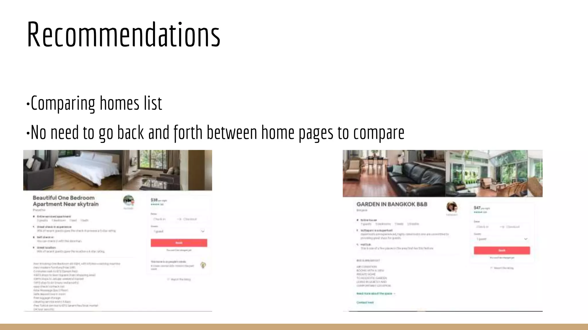 Airbnb User Interface Analysis Presentation | PPTX
