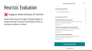 Airbnb User Interface Analysis Presentation | PPTX