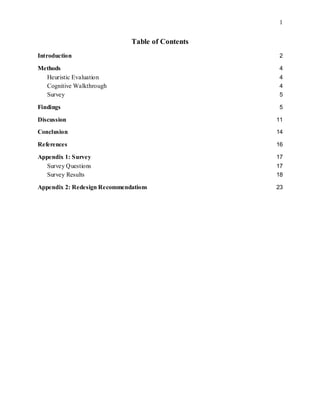 Airbnb User Interface Analysis Report | DOCX