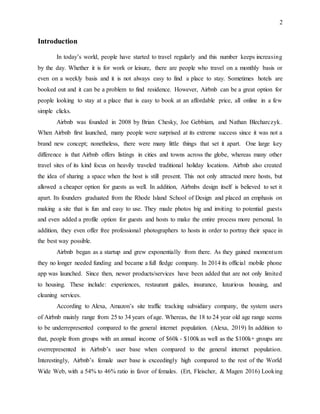 Airbnb User Interface Analysis Report | DOCX