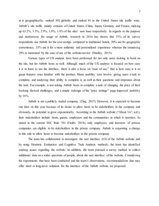 Airbnb User Interface Analysis Report | DOCX