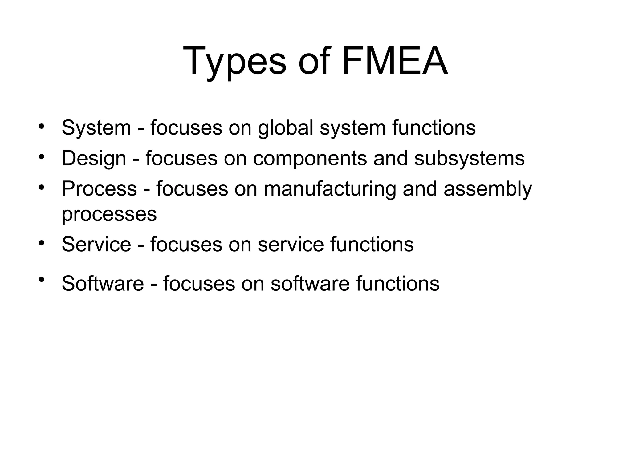 FMEA IE497Failure Modes and Effects Analysis .ppt