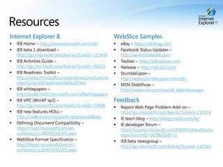 Internet Explorer 8 | PPT