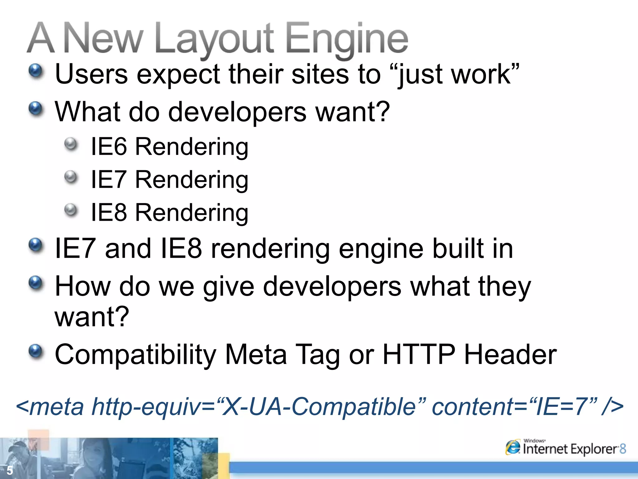 IE8 Dev Overview_pp2003 | PPT