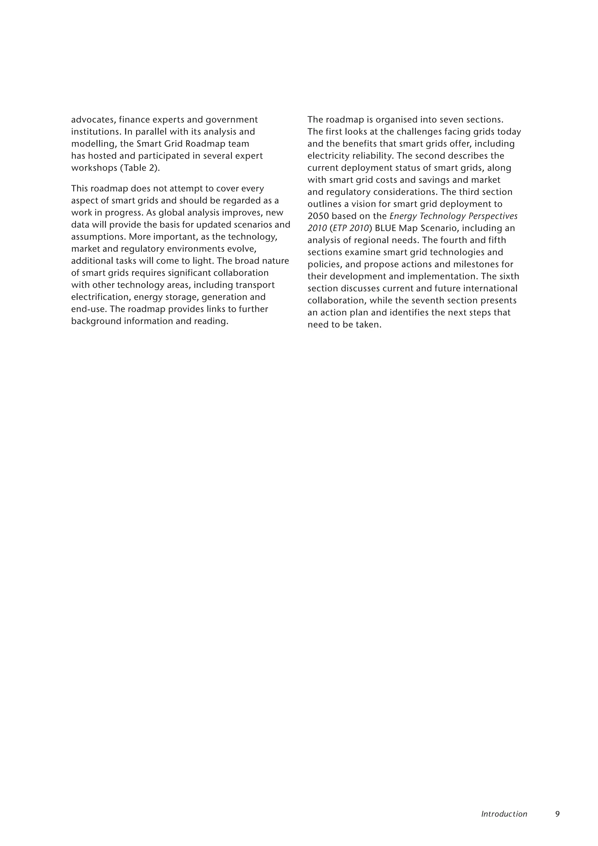 Iea technology roadmap smart grids | PDF