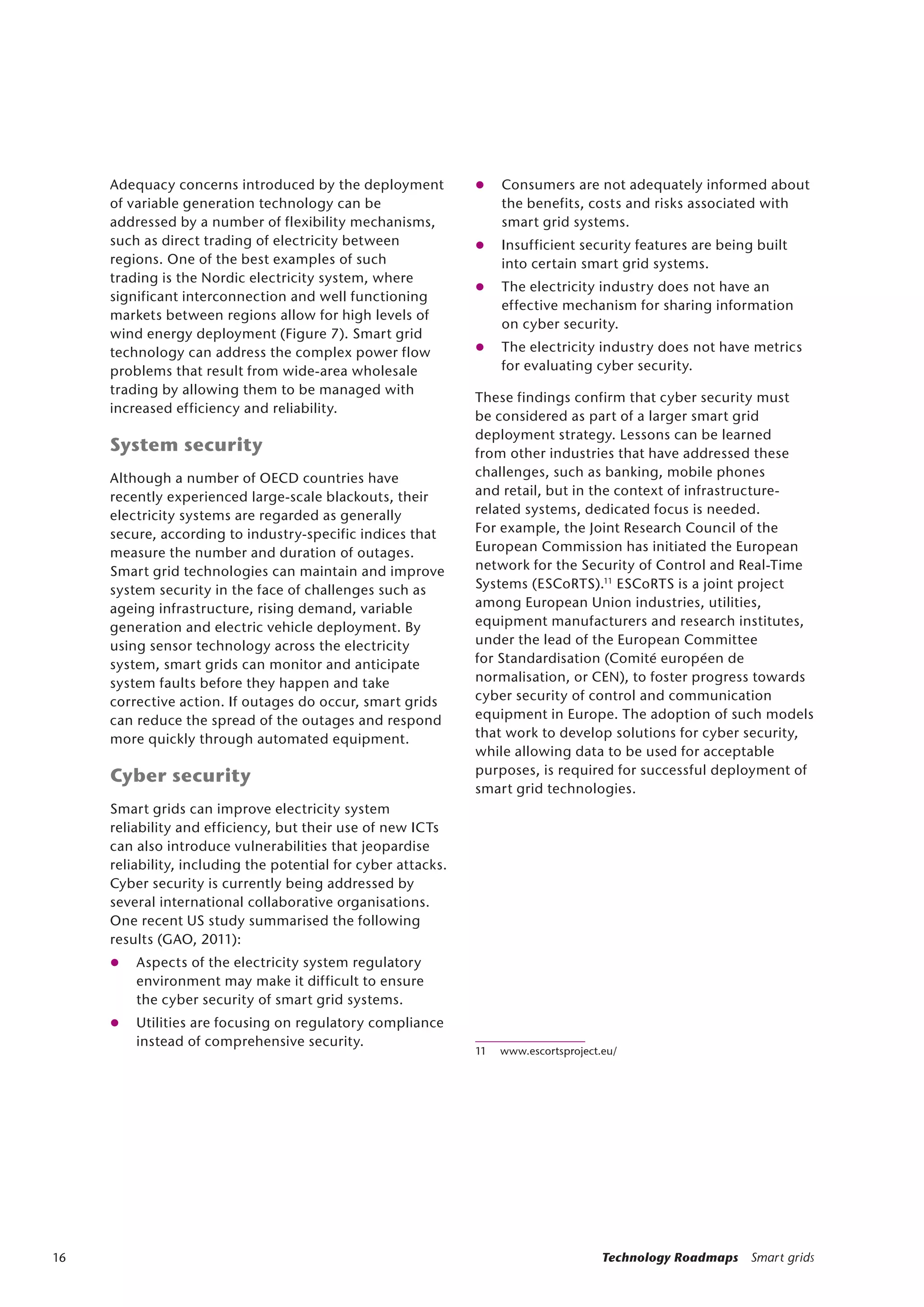 Iea technology roadmap smart grids | PDF