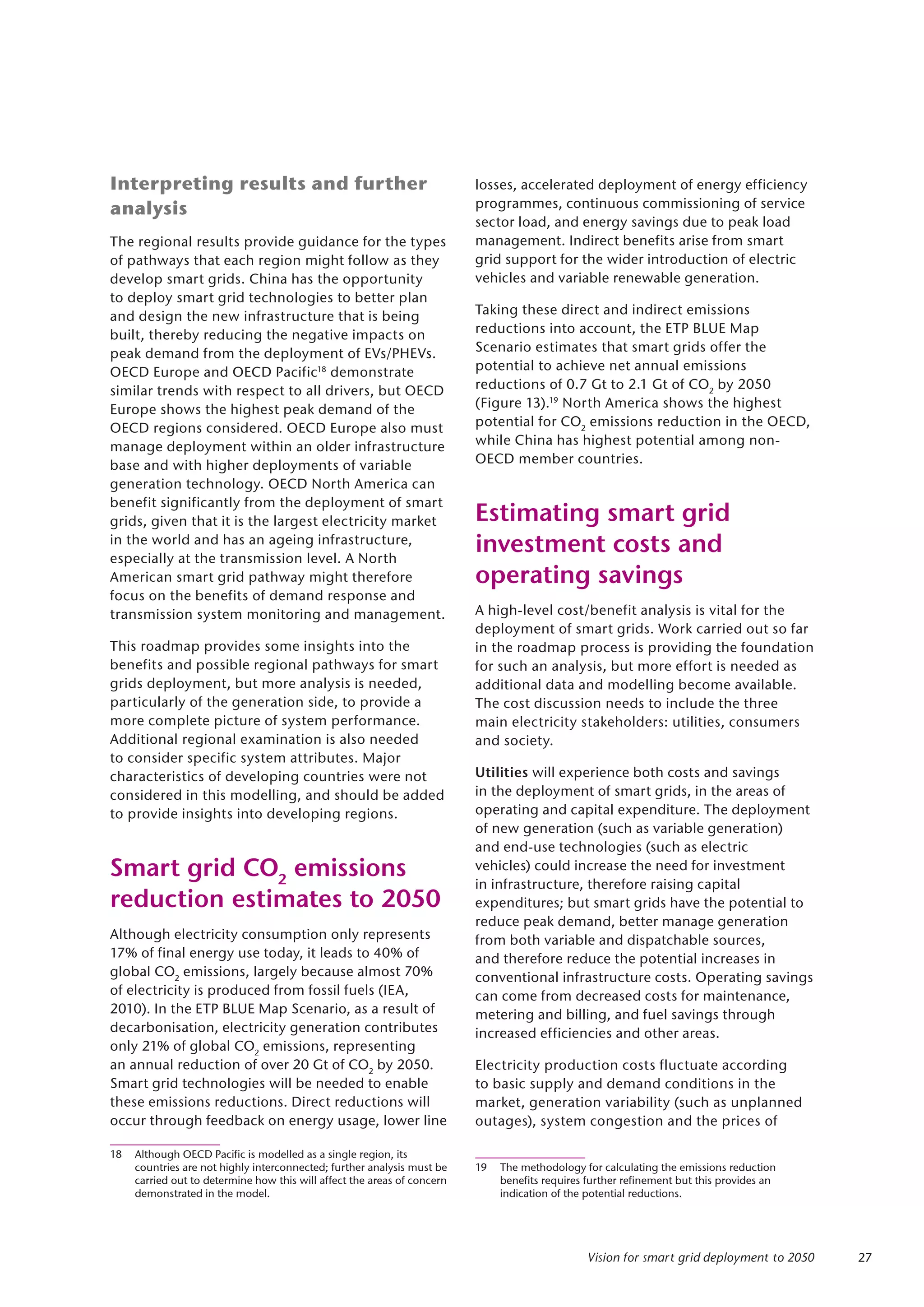 Iea technology roadmap smart grids | PDF