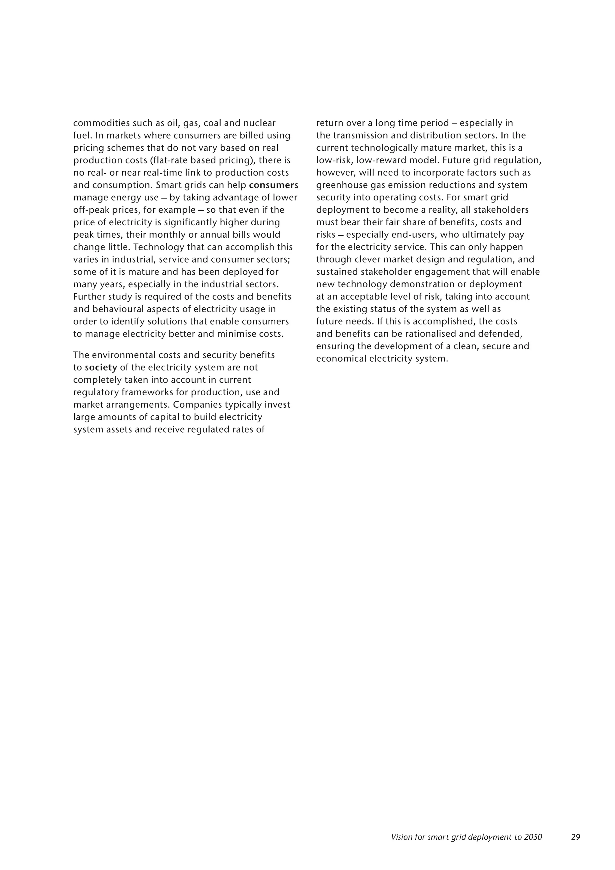 Iea technology roadmap smart grids | PDF