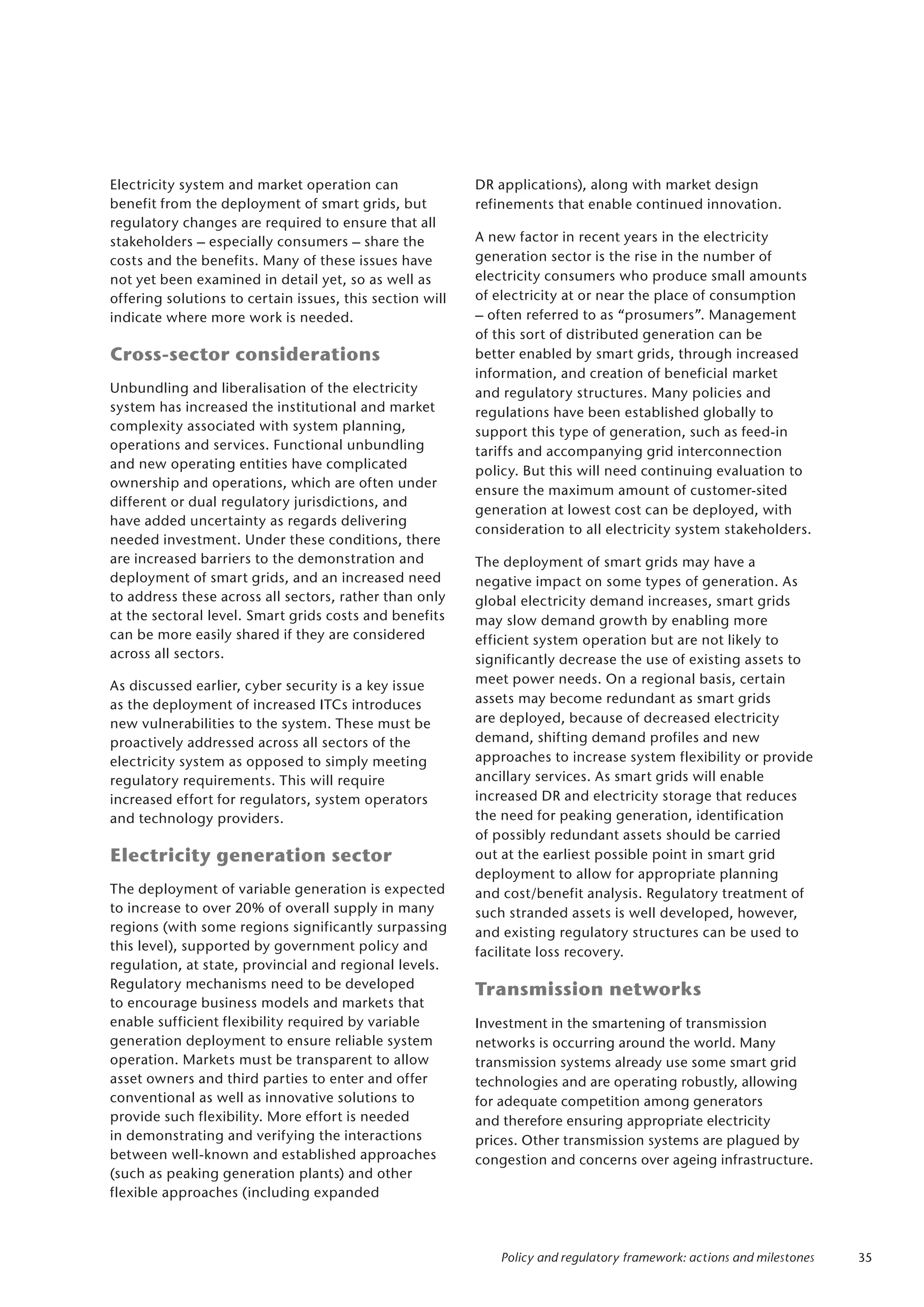 Iea technology roadmap smart grids | PDF