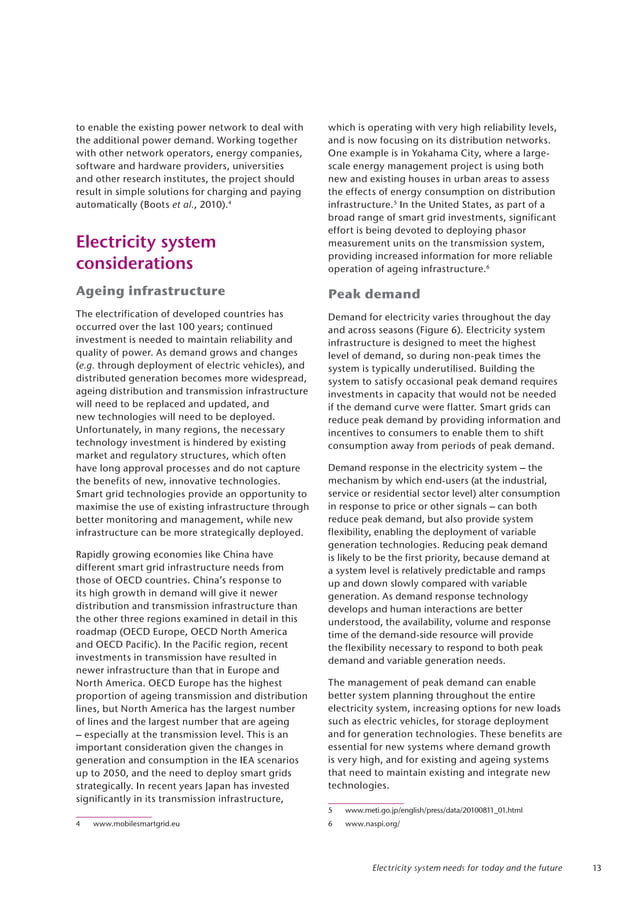Iea technology roadmap smart grids | PDF | Power and Energy Industry ...