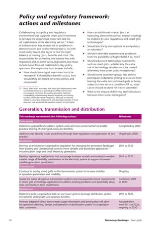 Iea technology roadmap smart grids | PDF