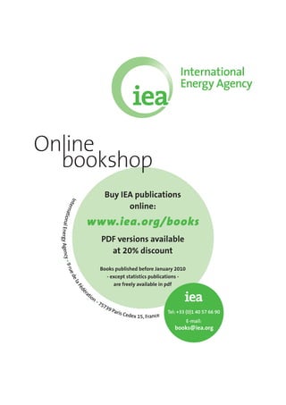 Iea technology roadmap smart grids | PDF