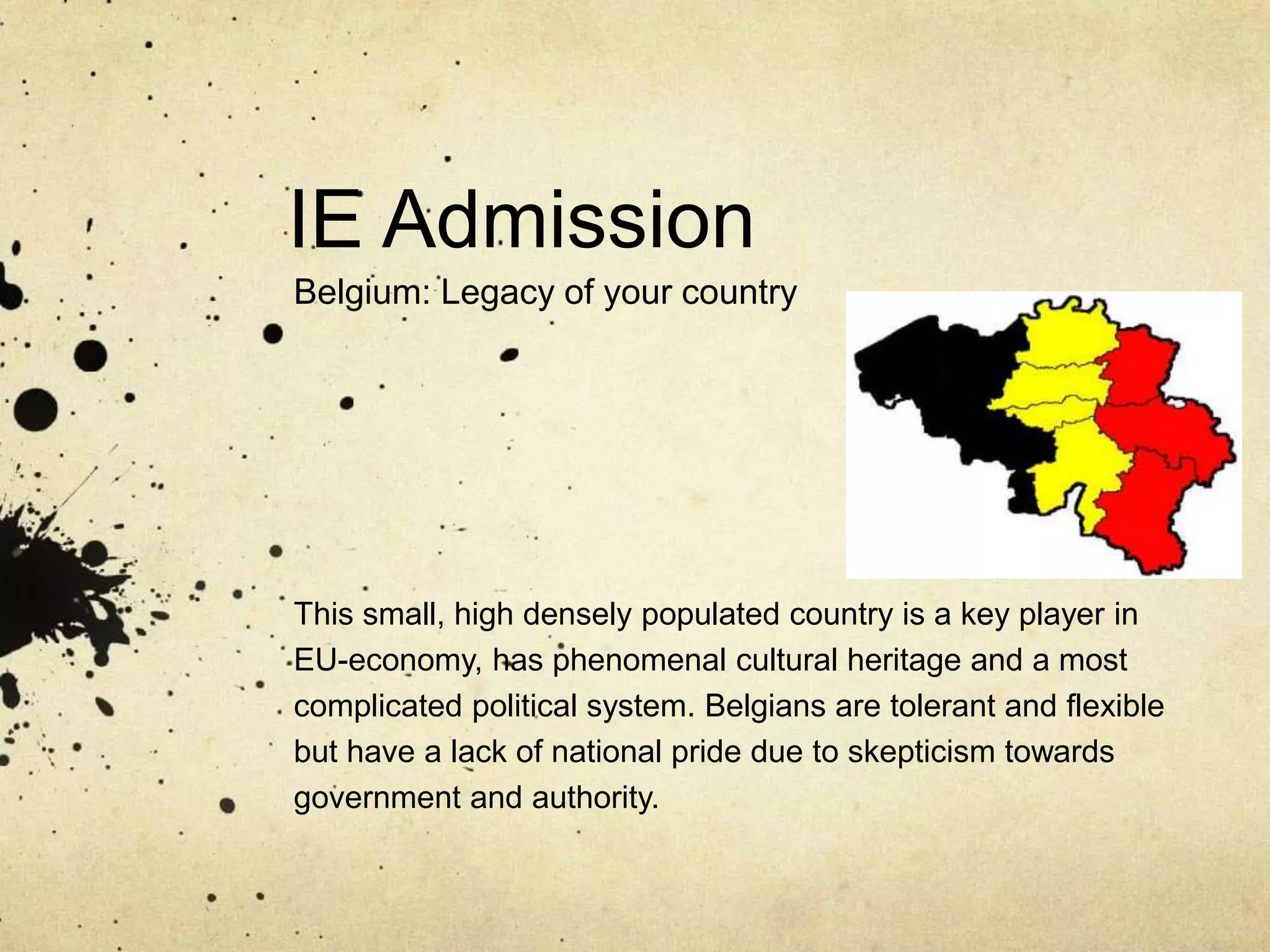 IE admission MIM | PPT