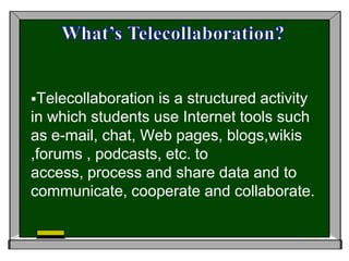 IEARN Telecollaborative Projects | PPT