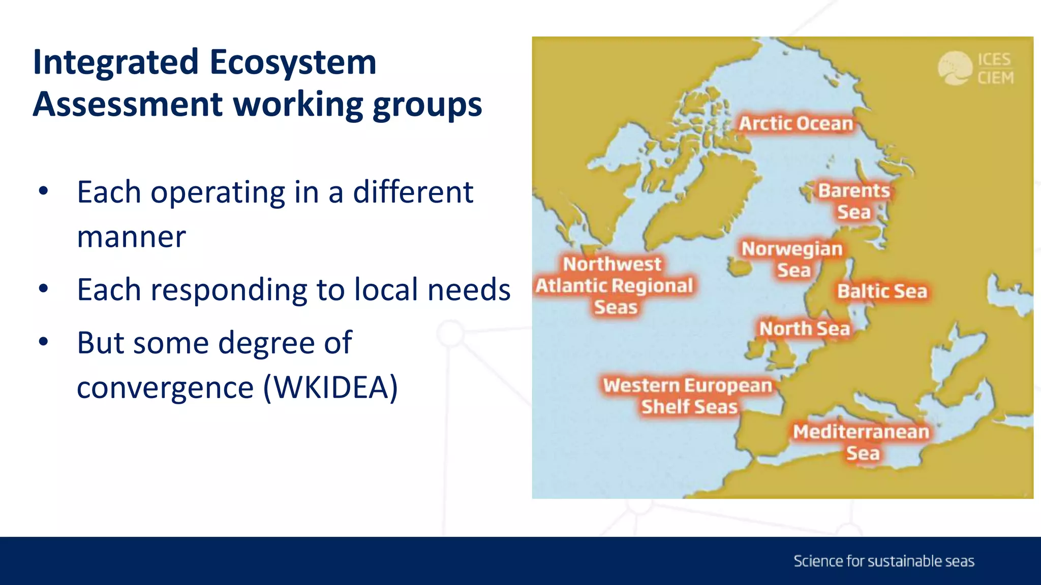 ICES advice and integrated ecosystem assessment expert groups | PPTX ...