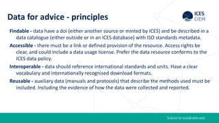 ICES advice and integrated ecosystem assessment expert groups | PPTX ...