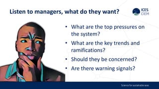 ICES advice and integrated ecosystem assessment expert groups | PPTX ...